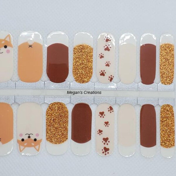 Paw Print Nails - Etsy