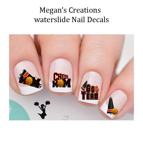 Cheerleader Nail Art - Etsy