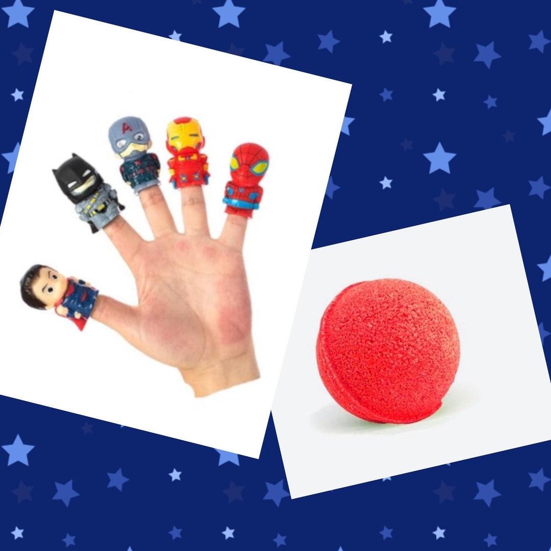 Jumbo Super Hero Bath Bombs - Three Sets to Choose From - Super Hero ...