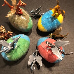 Dragon Bath Bomb - Surprise Inside Dragon Egg Bath Bomb - Kids Bath ...