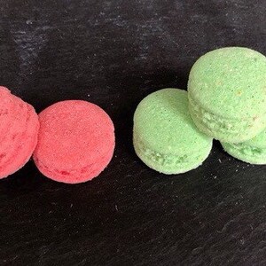 Macaron Bath Bombs - Set of Four - Macaroon Bath Bomb - Birthday Bath ...