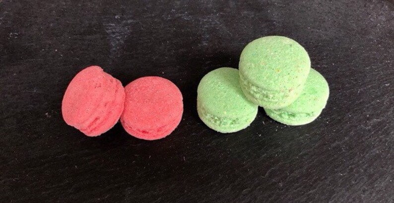 Macaron Bath Bombs Set of Four Macaroon Bath Bomb | Etsy