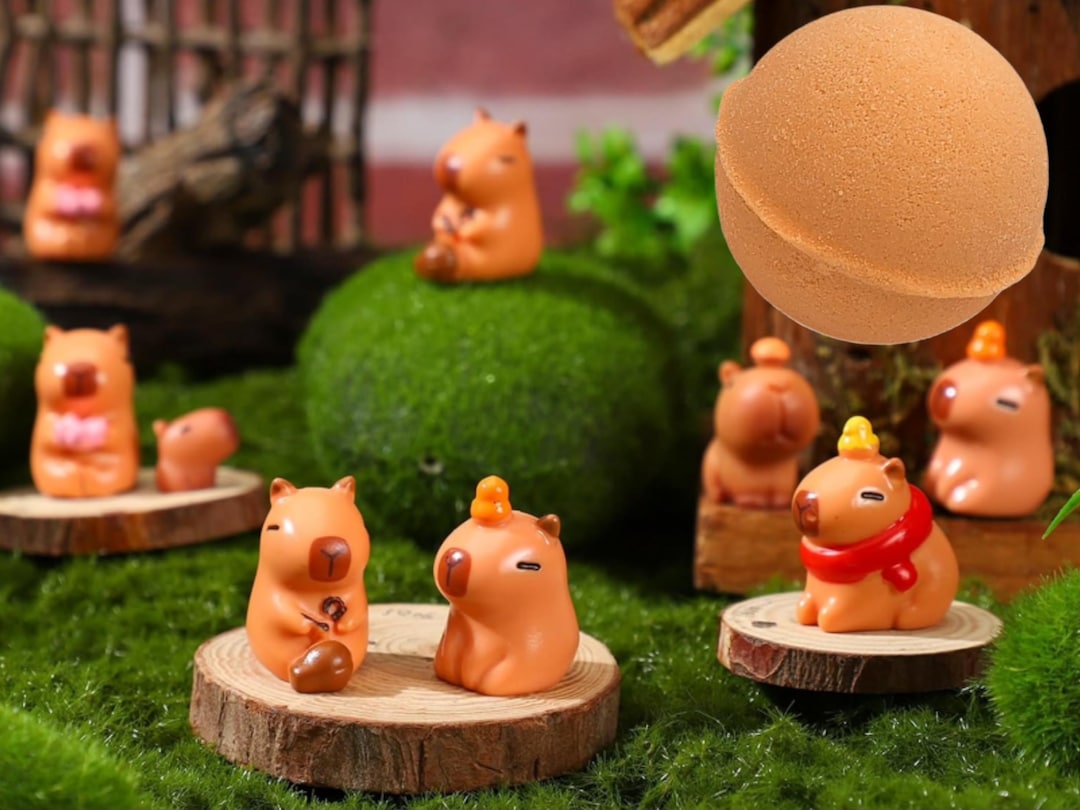 Capybara Surprise Bath Bomb - Surprise Inside Capybara Bath Bomb ...