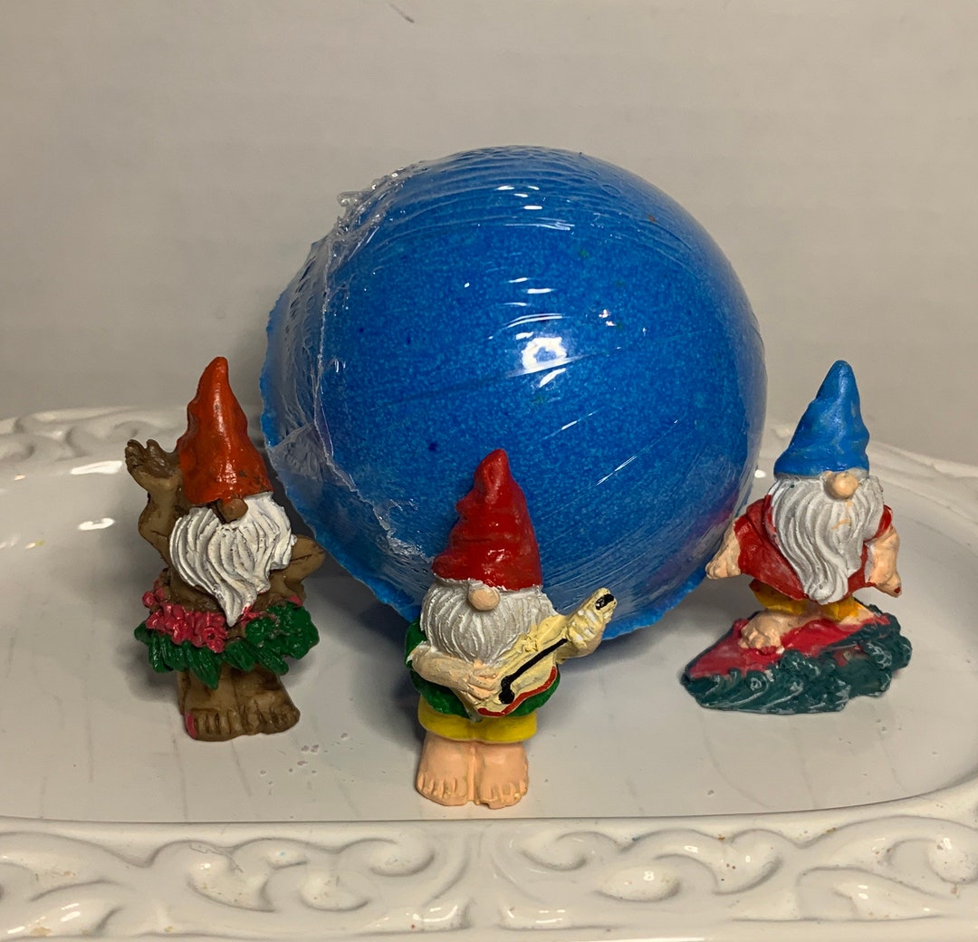 Gnome Bath Bomb – Jumbo Size With Surprise Toy Inside - Etsy
