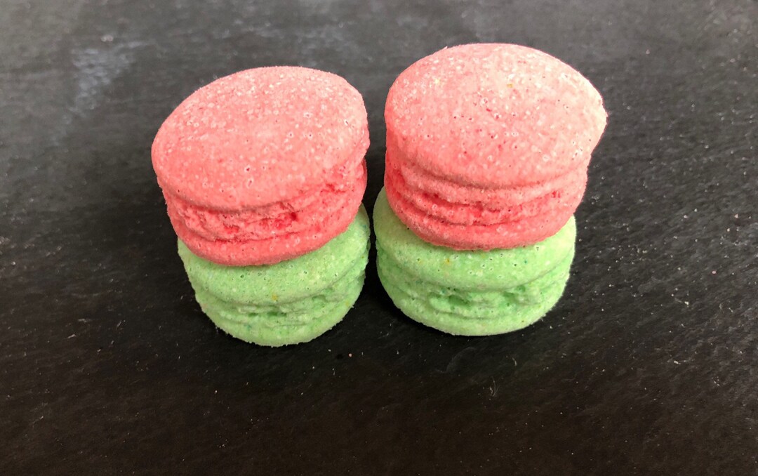 Macaron Bath Bombs - Set of Four - Macaroon Bath Bomb - Birthday Bath ...