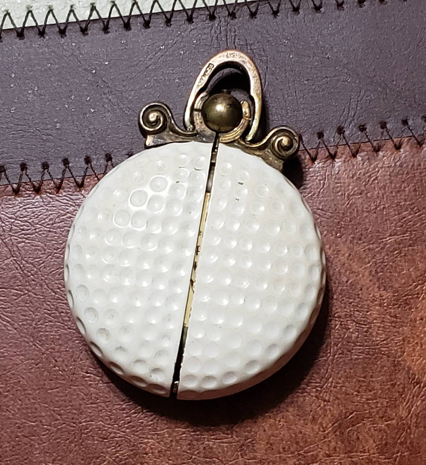 Vintage German Golf Ball Pocket Watch - Etsy