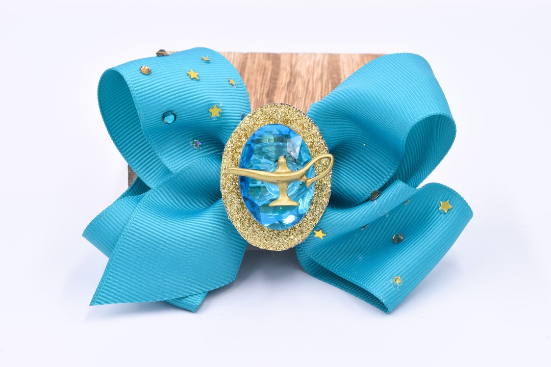 Princess Jasmine Bow Hair Clip - Etsy