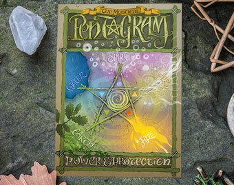 Elemental Pentagram - Etsy
