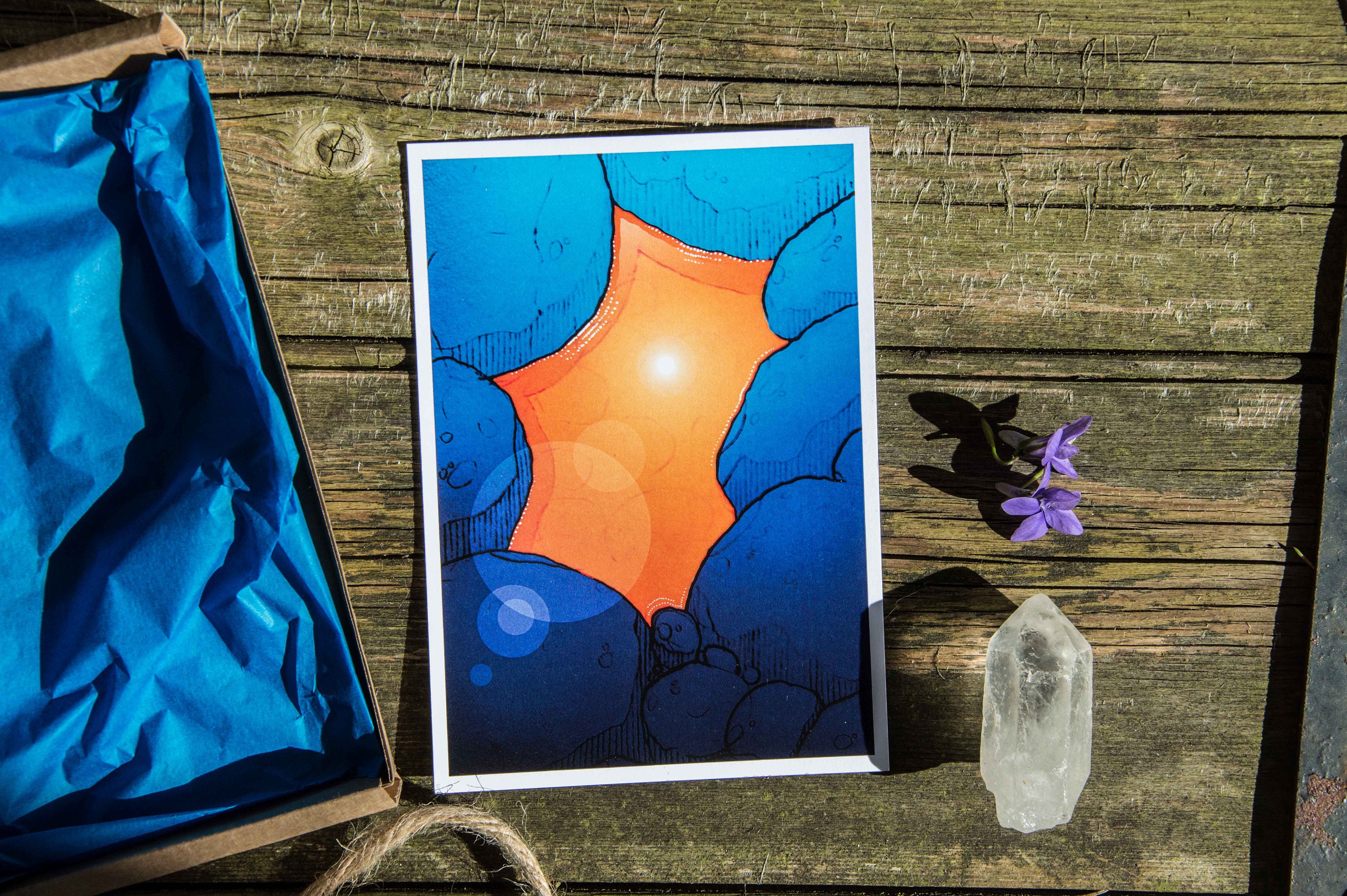 Zen Gift Zen Stillness Meditation Cards set of 5 Cards - Etsy UK