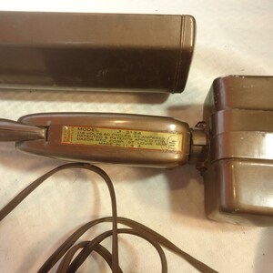 Vintage Bronze Dazor Floating Fixture Clamp Drafting 2 Bulb Desk Light ...