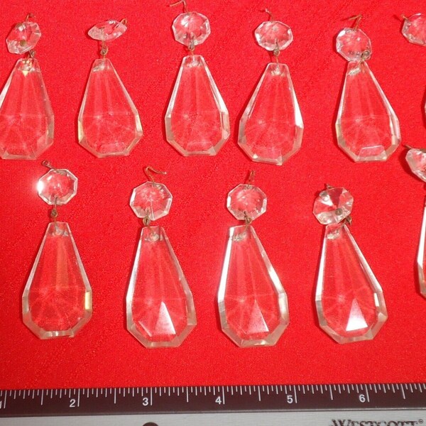 Repurposed Chandelier Crystals - Etsy