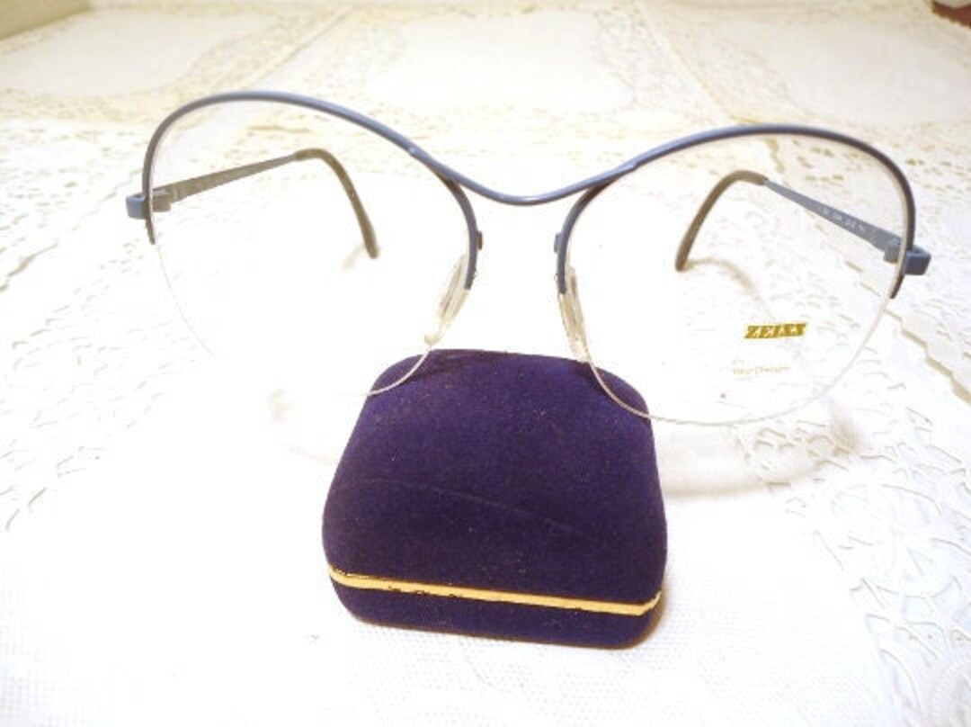 Zeiss Designer Eyeglass Frames Blue Large 55 15 135 Lot 522 - Etsy