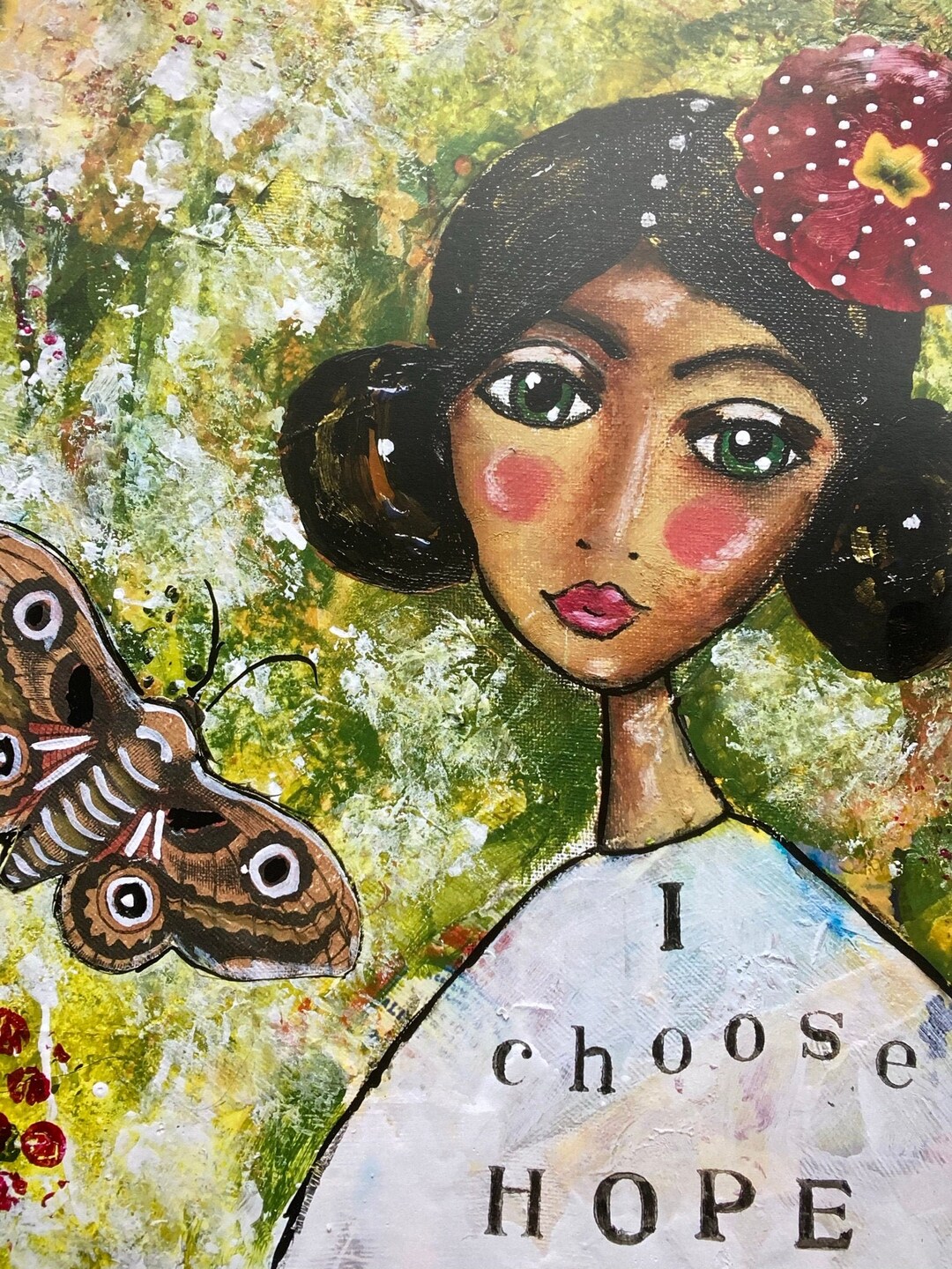 Art Print 'I Choose Hope' by Miranda Day - Inspirational Wall Art ...