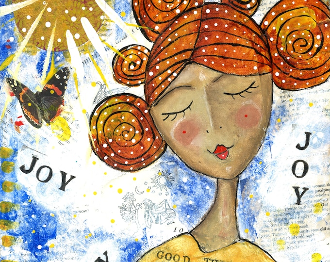 Art Print 'Joyful' by Miranda Day art print | Etsy