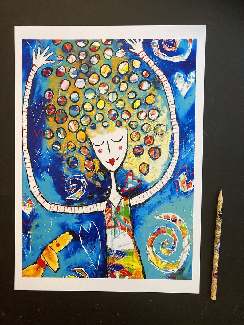 Art Print 'bliss' by Miranda Day Art Print Positive | Etsy