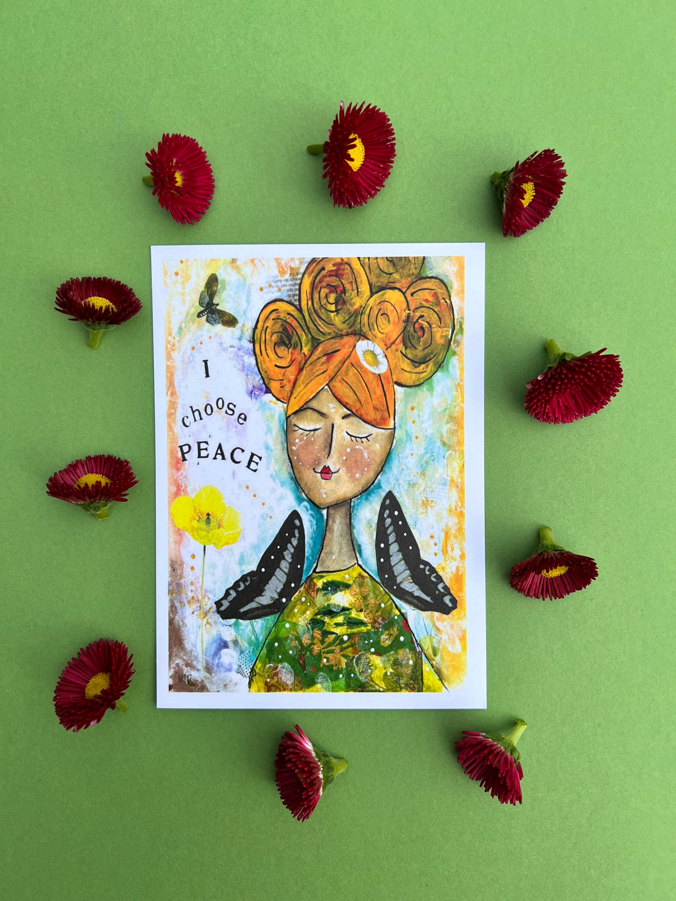 The Green Set - Positive Postcards - Affirmations - Uplifting ...