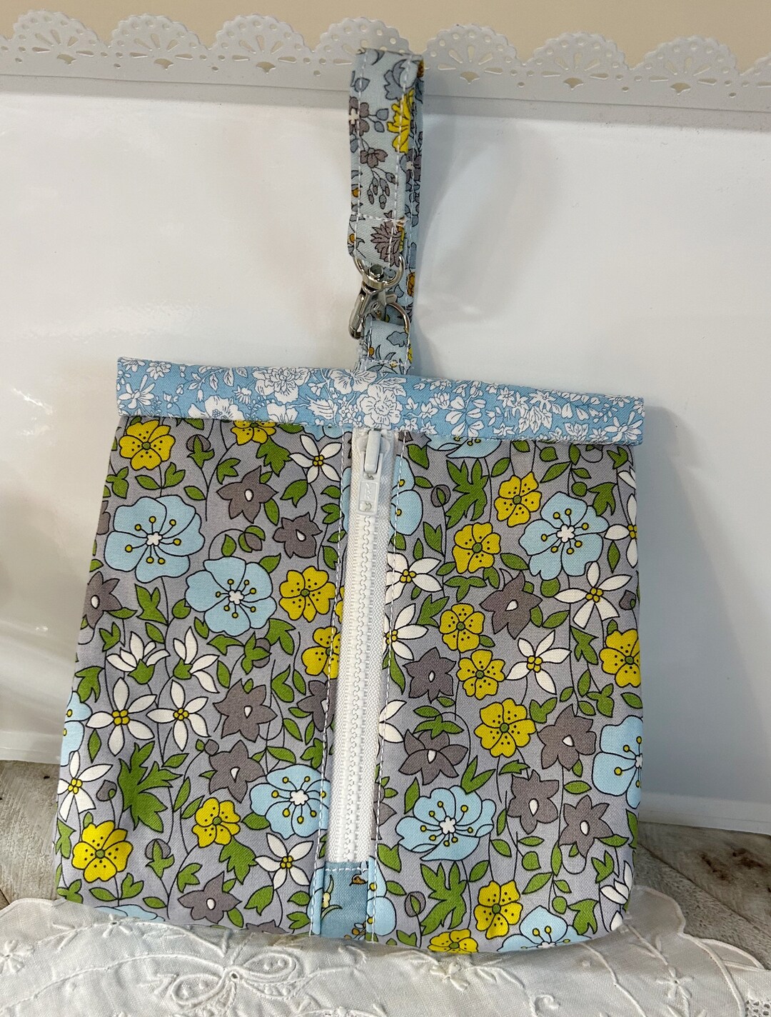 Daisy Delight Liberty Print Little Bit Bigger Bag - Etsy