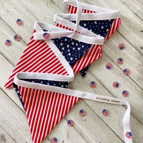 Stars & Stripes Banner - Etsy