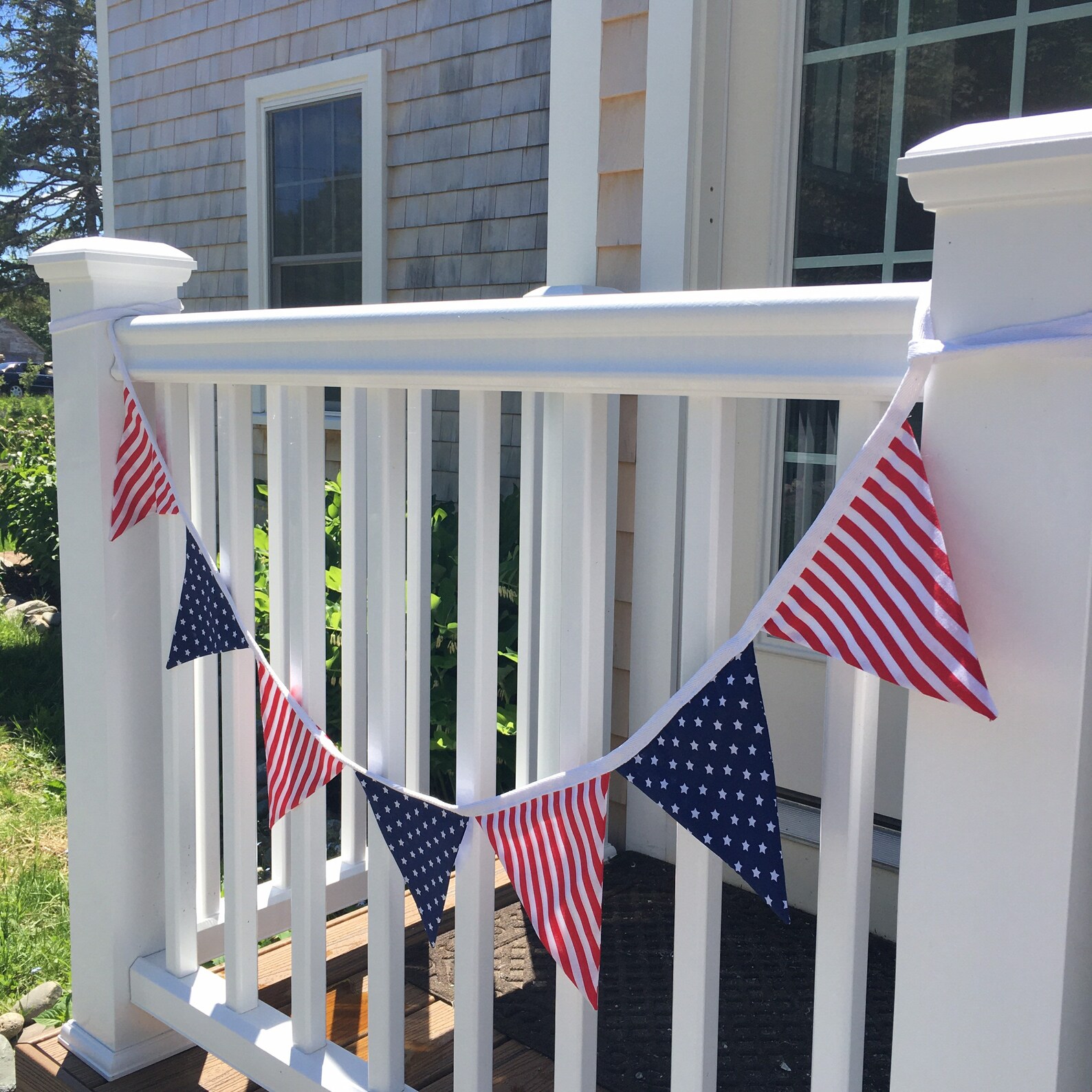 Stars and Stripes : Large American Flag Bunting Banner Garland - Etsy