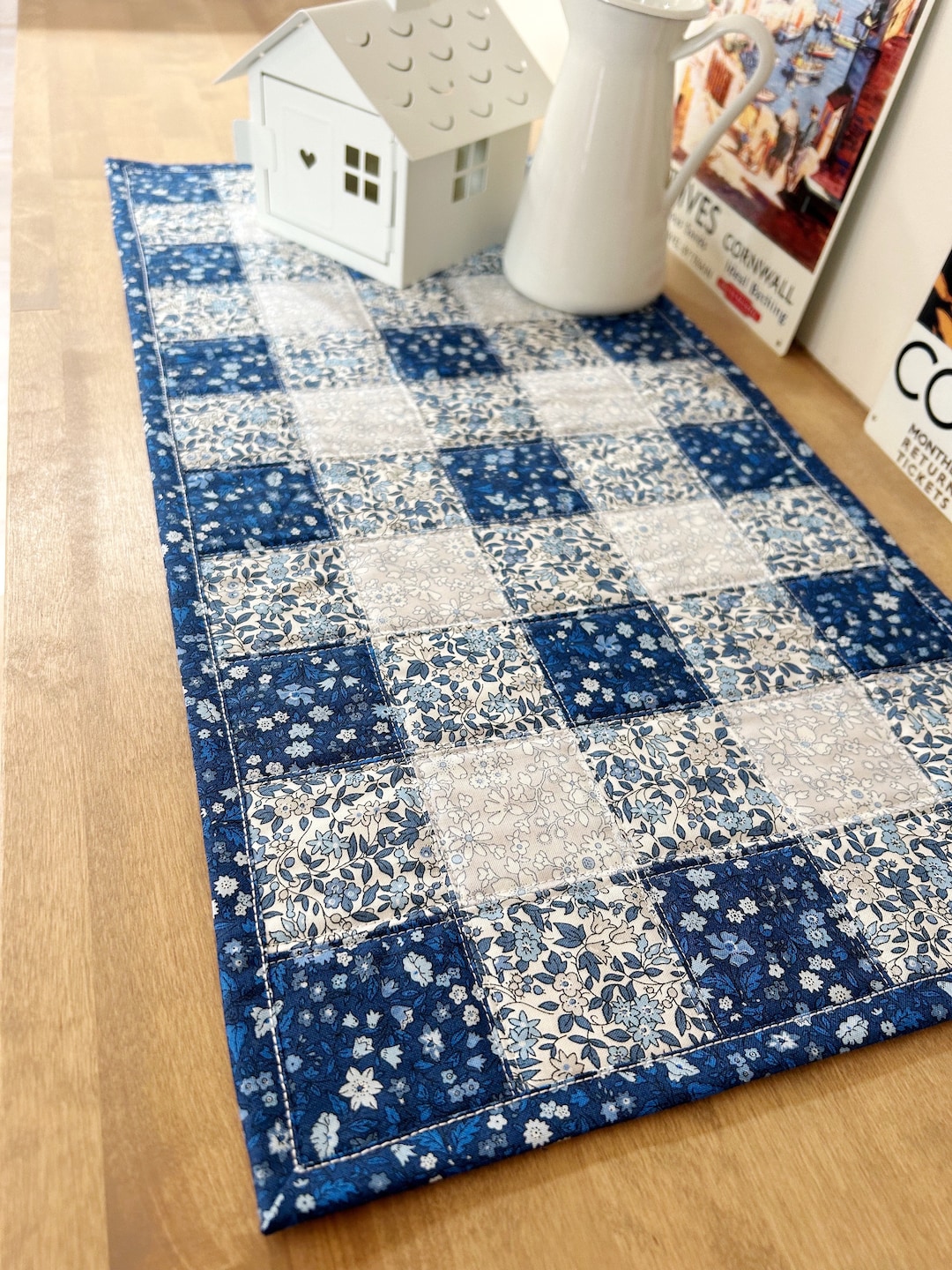 Liberty of London Coastal Walk Collection Patchwork Gingham Placemat ...
