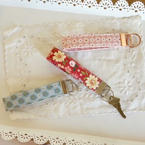 Nature Sings Key Fob Your Choice of 3 Pretty Patterns - Etsy
