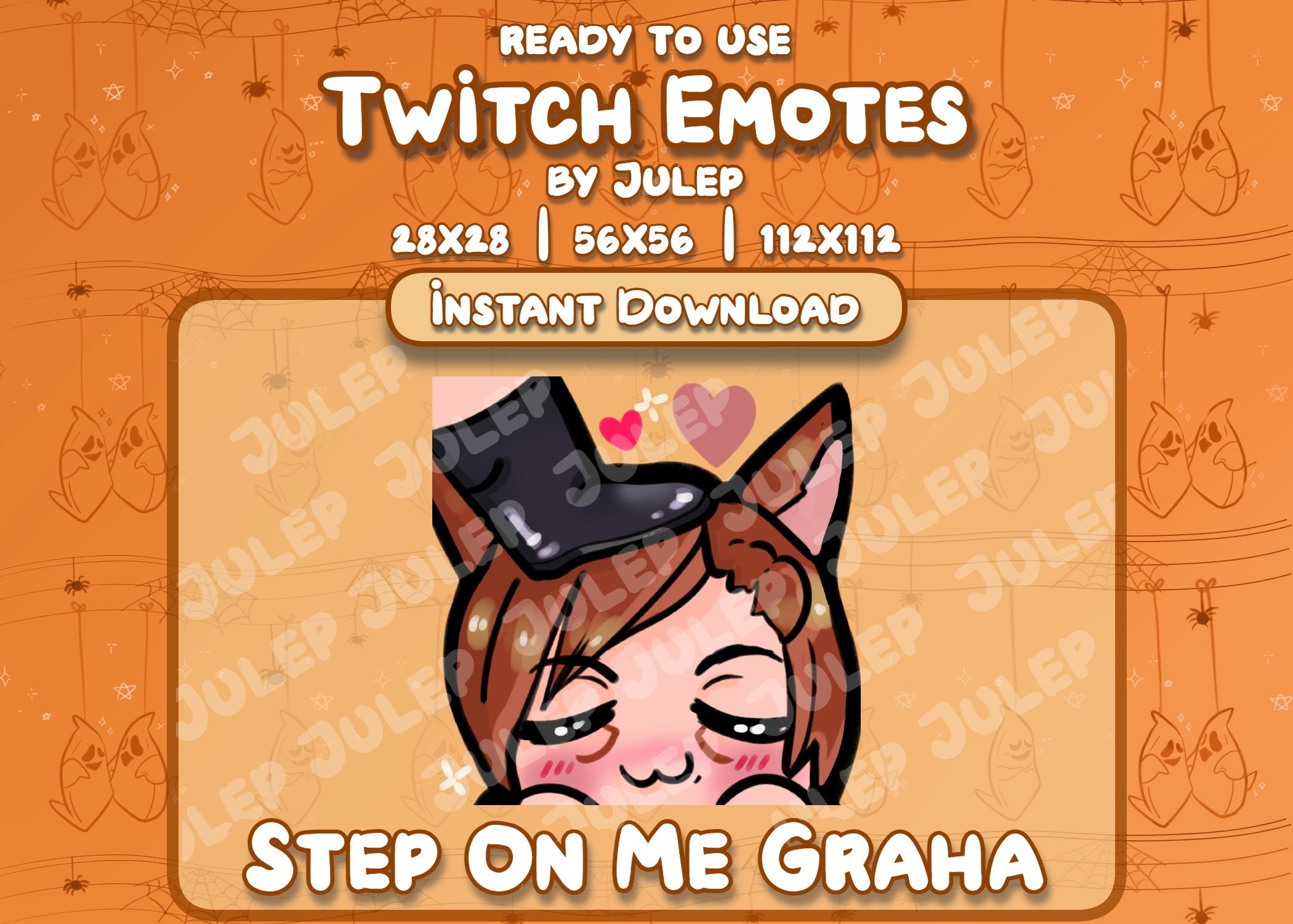 FFXIV Graha Tia Step on Me Emote Cute Twitch Emote Design - Etsy