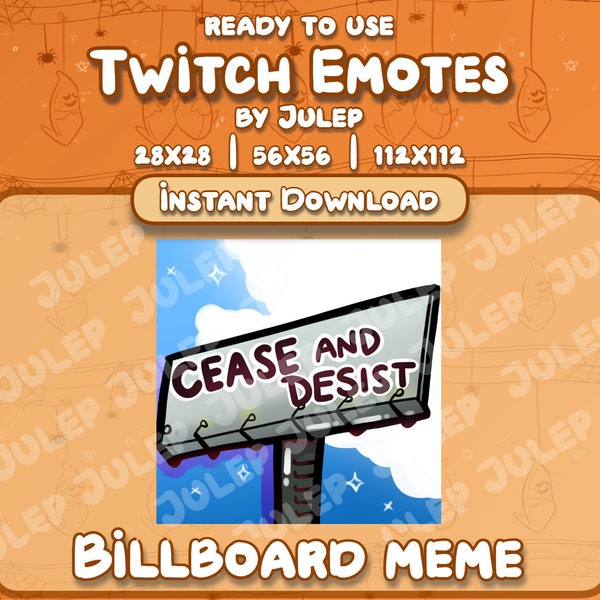 Cease and Desist - Etsy