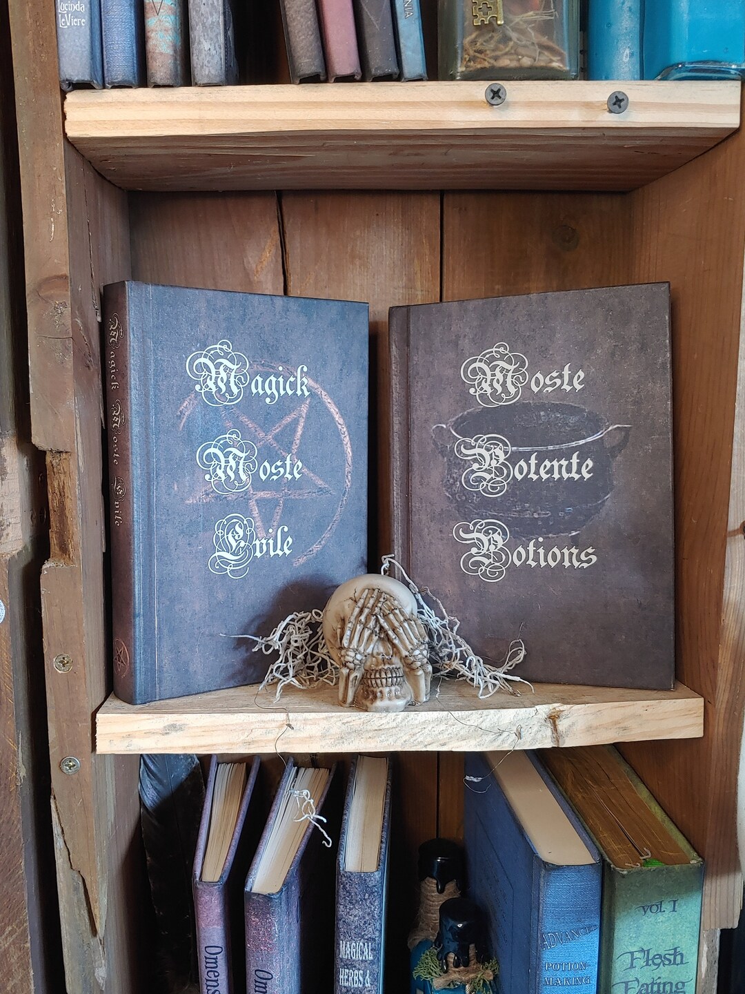 Moste Potente Potions & Magick Moste Evile Prop Books Set - Etsy UK