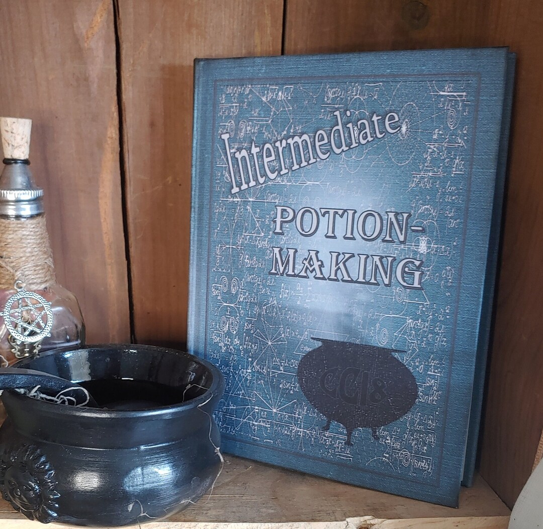 Intermediate Potion Prop Book - Etsy