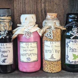 Potion Bottles - Etsy