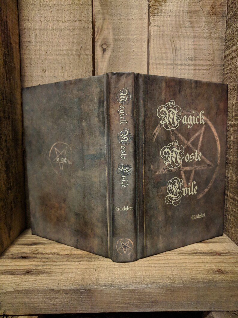 Moste Potente Potions & Magick Moste Evile Prop Books Set | Etsy