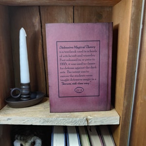 Defensive Magical Theory Prop Book - Etsy