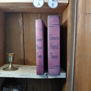 Defensive Magical Theory Prop Book - Etsy