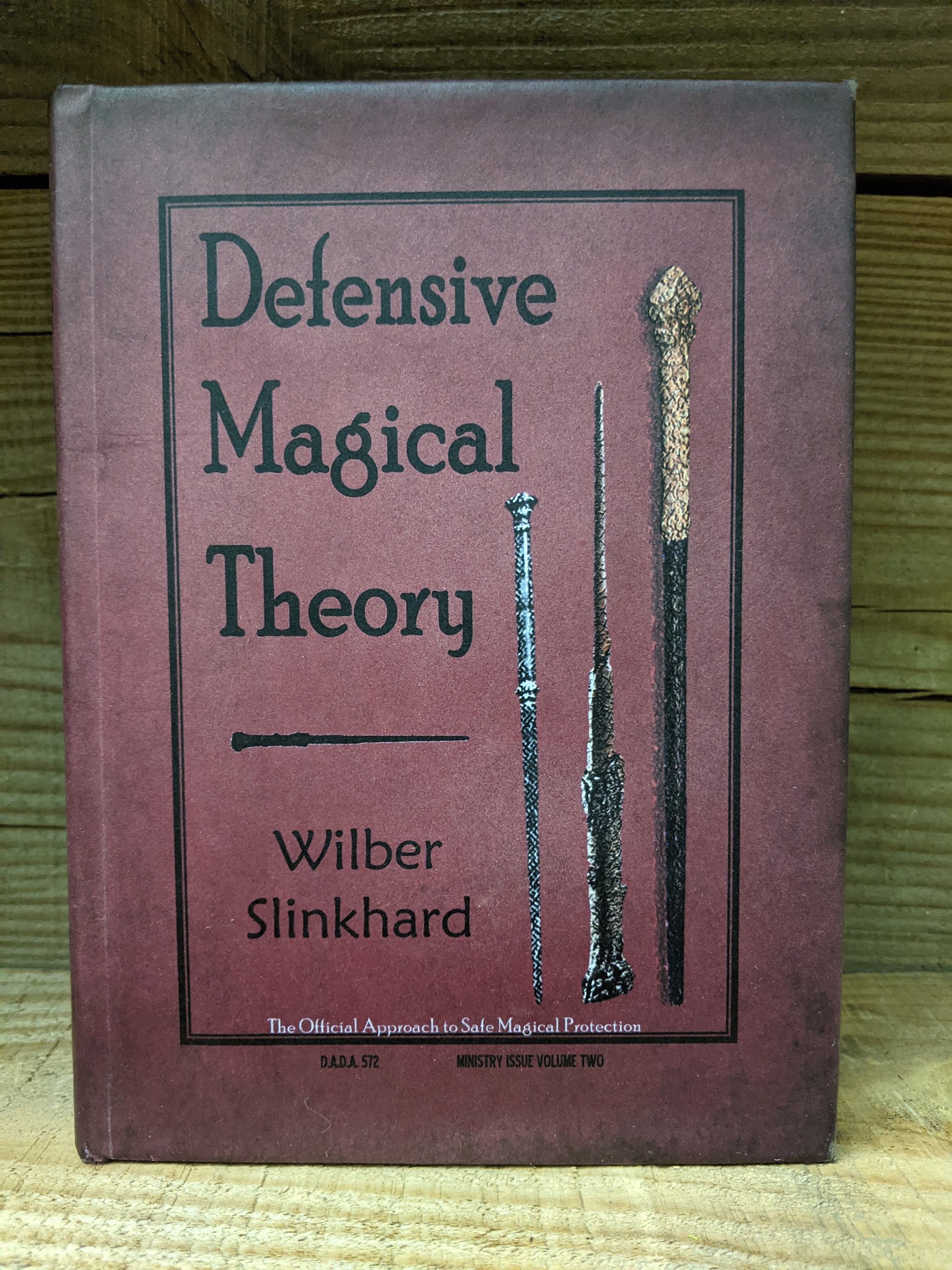 Defensive Magical Theory Prop Book | Etsy