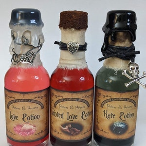Color Change Love-hate Relationship Potions Set - Etsy