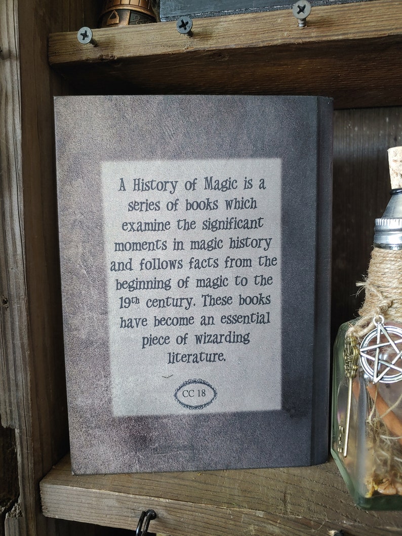 A History of Magic Prop Book - Etsy