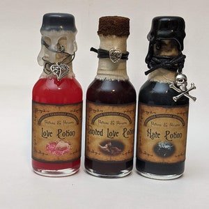 Color Change Love-hate Relationship Potions Set - Etsy
