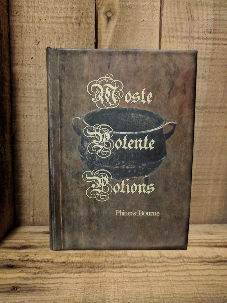 Moste Potente Potions & Magick Moste Evile Prop Books Set | Etsy