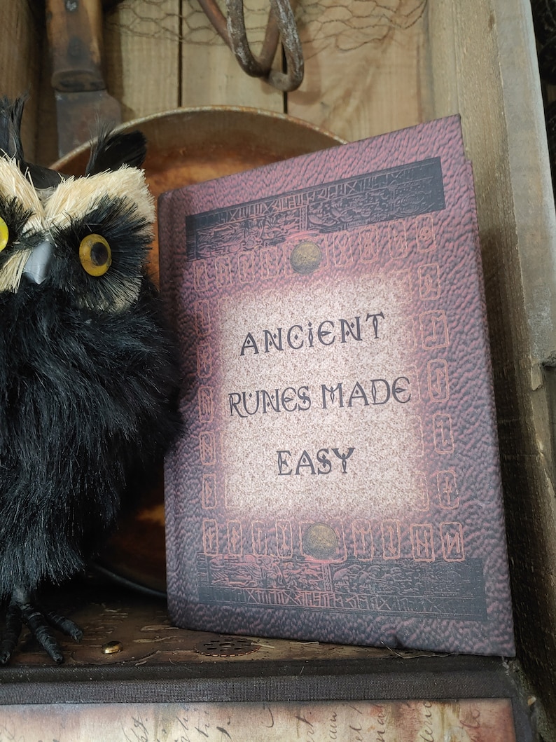Ancient Runes Made Easy Prop Book/gift - Etsy
