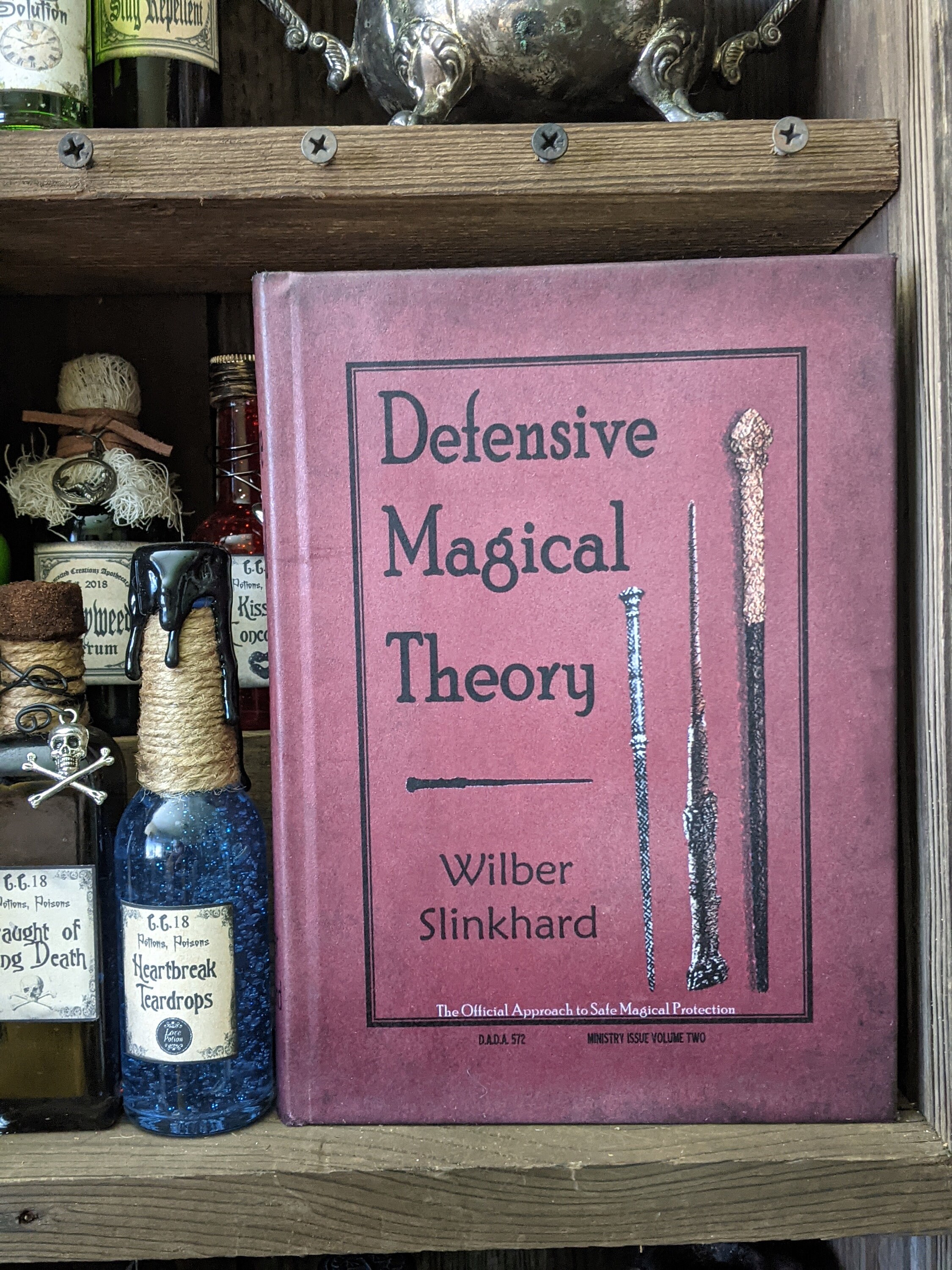 Defensive Magical Theory Prop Book | Etsy