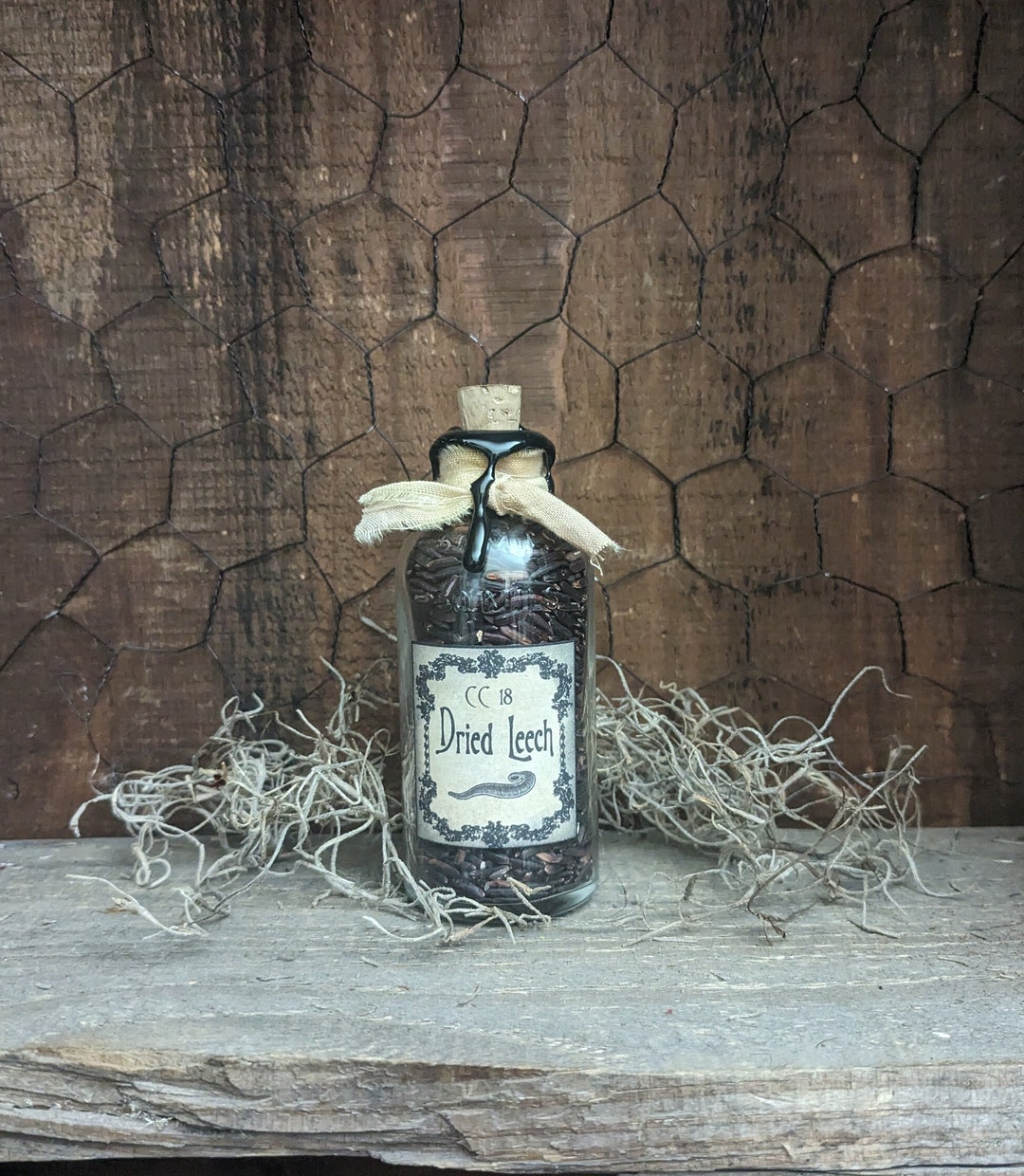 Dried Leech-magic, Potion, Potion Ingredients, Apothecary, Halloween ...
