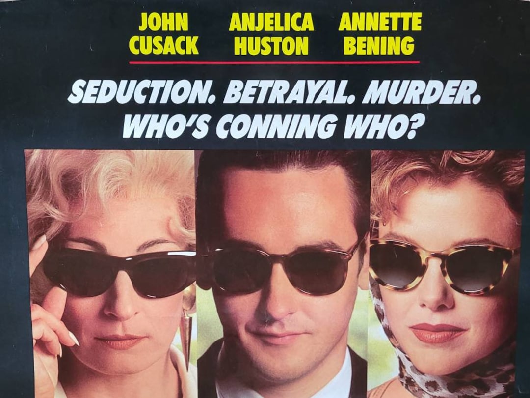 The Grifters - One Sheet Movie Poster, Miramax Films - Etsy