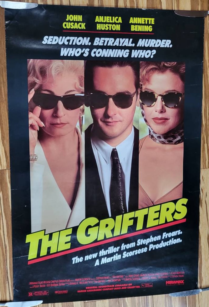The Grifters - One Sheet Movie Poster, Miramax Films - Etsy