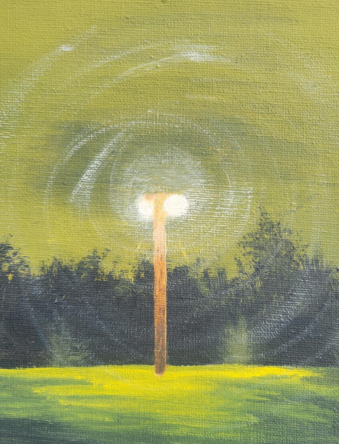 Come Home When the Streetlights Turn on - Oil on Canvas, Kevin V Tobin ...