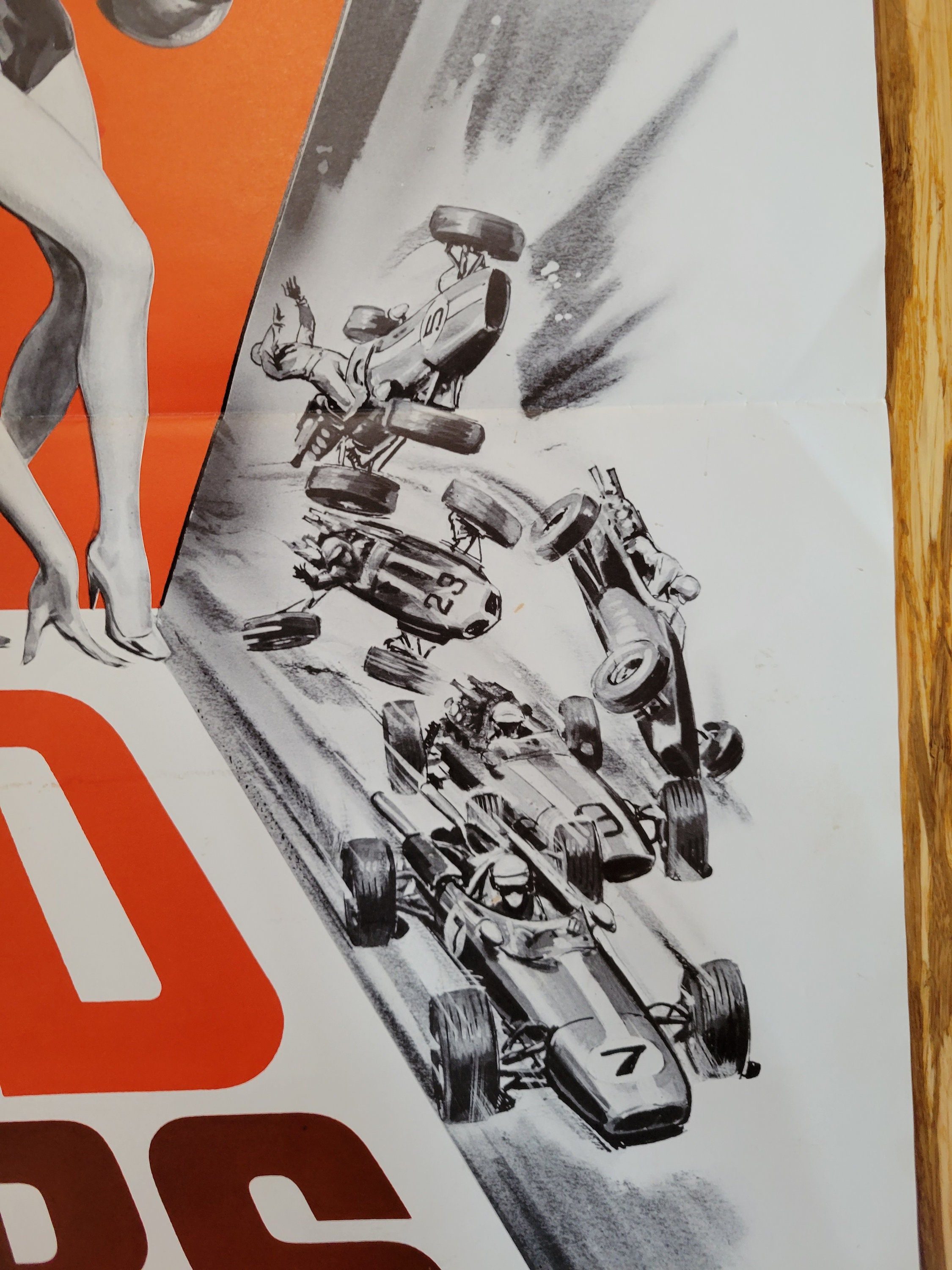 The Wild Racers Original One-sheet Film Poster, American International ...