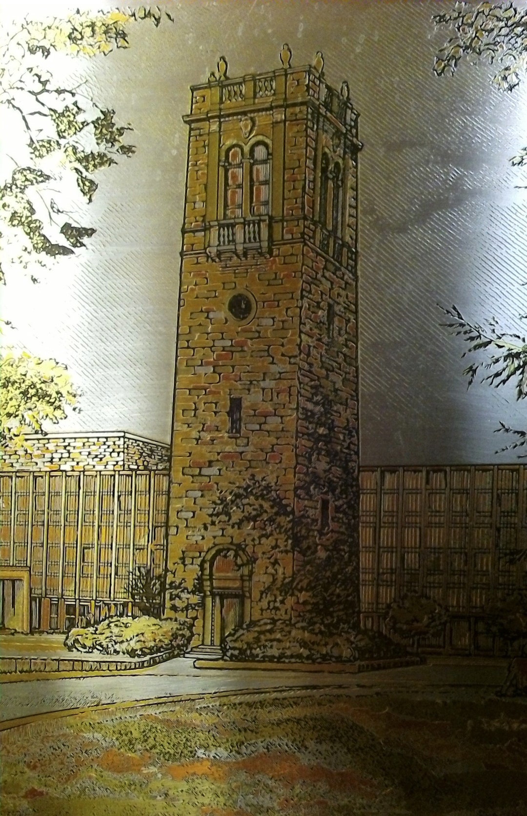 The Carillon Tower University of Wisconsin Limited - Etsy Denmark