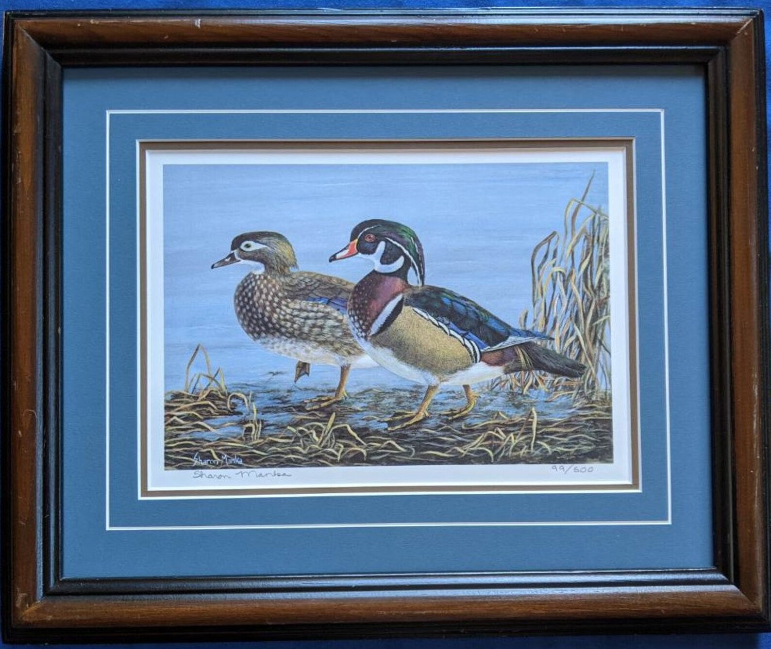 Wood Ducks - Signed, Limited Edition Lithograph, Sharon Manka - Etsy