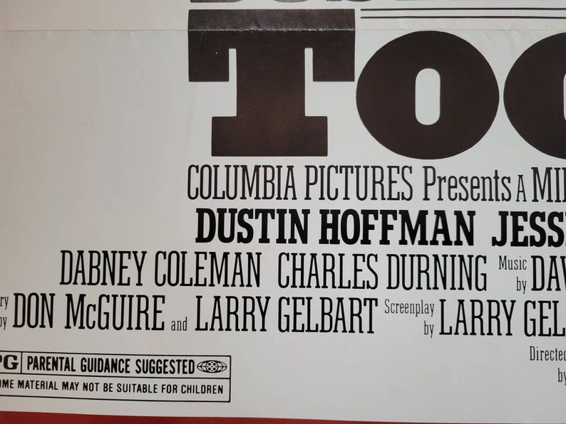 Tootsie - Original One-sheet Film Poster, Columbia Pictures - Etsy