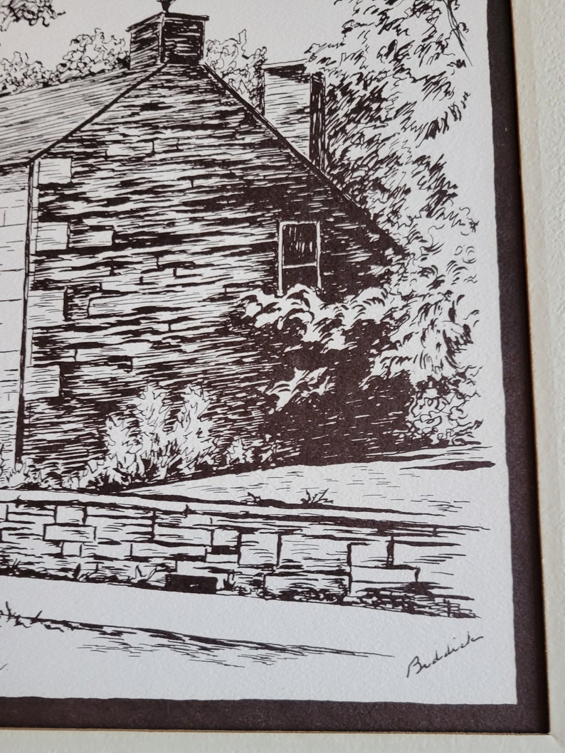 Pendarvis House and Trelawny, Mineral Point, Wis - Lithograph, Buddick ...