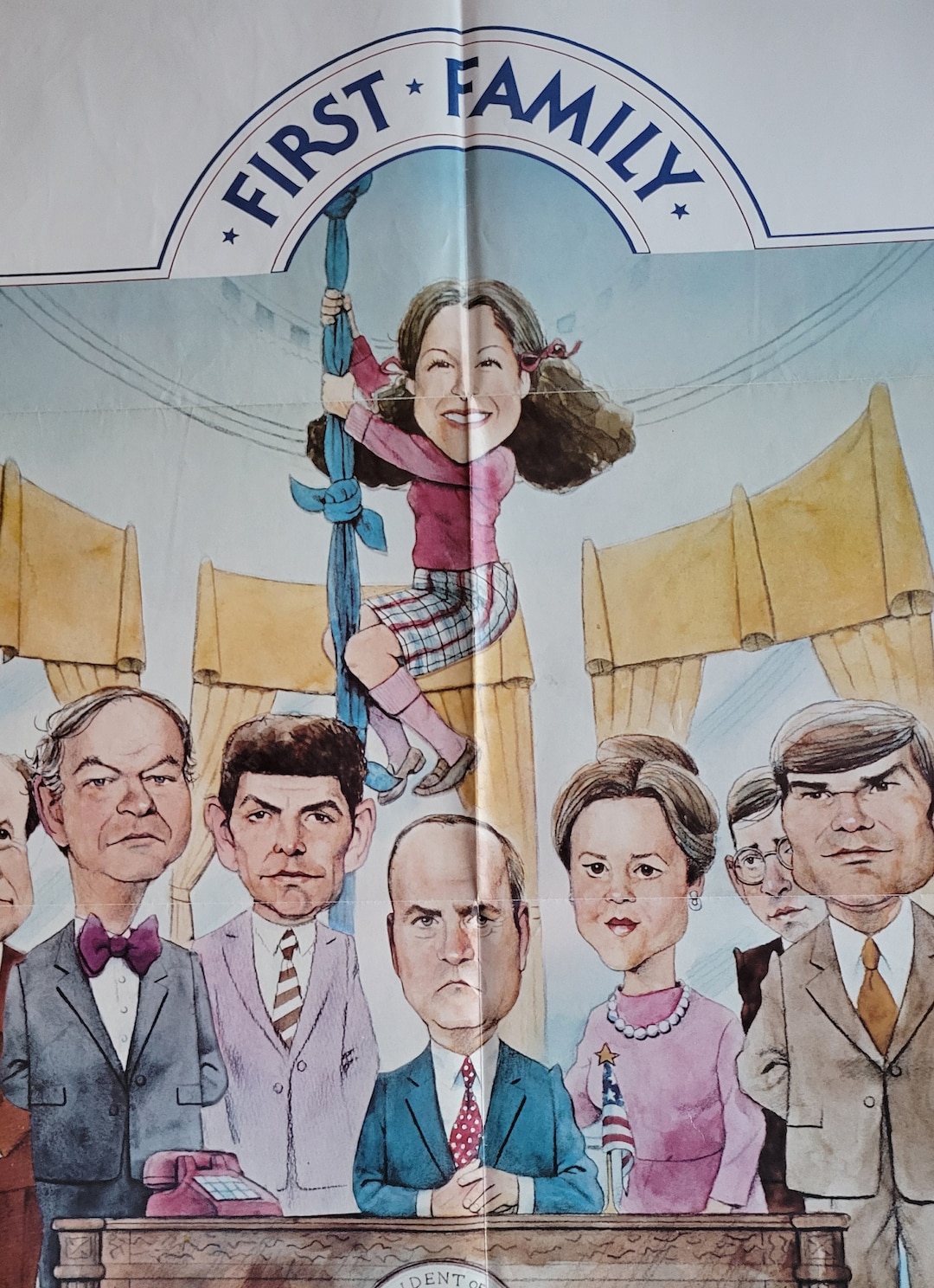 First Family - Original, One-sheet Film Poster, Warner Bros - Etsy